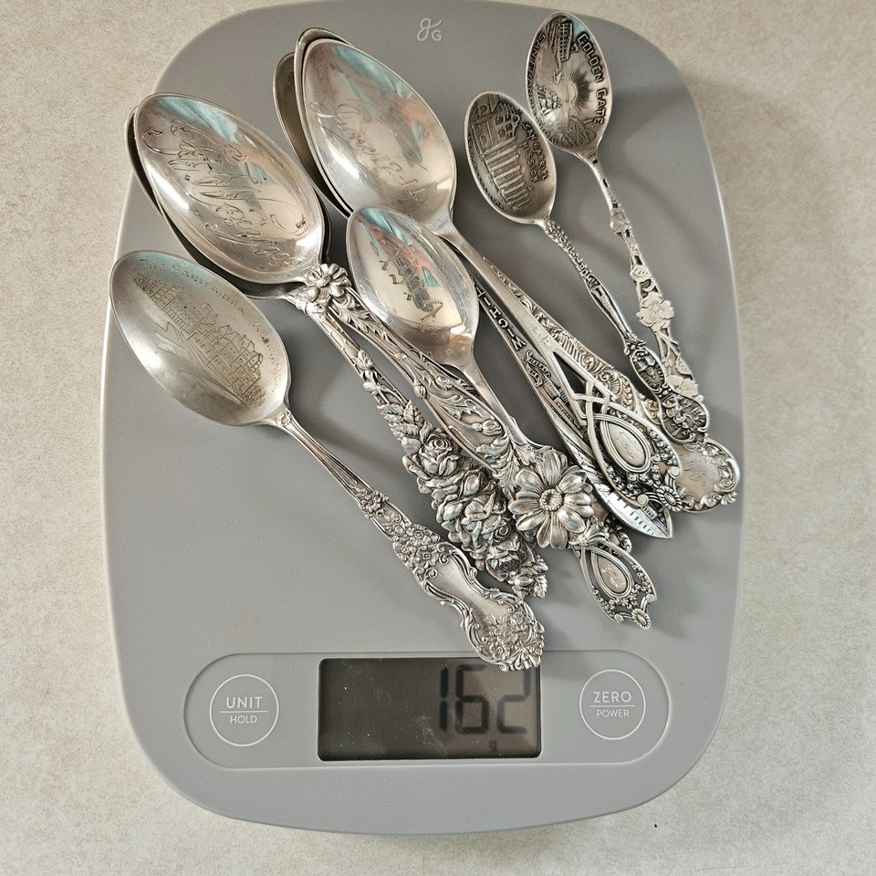 162 Grams Sterling Silver Scrap Not Scrap Lot. Vintage Spoons | eBay