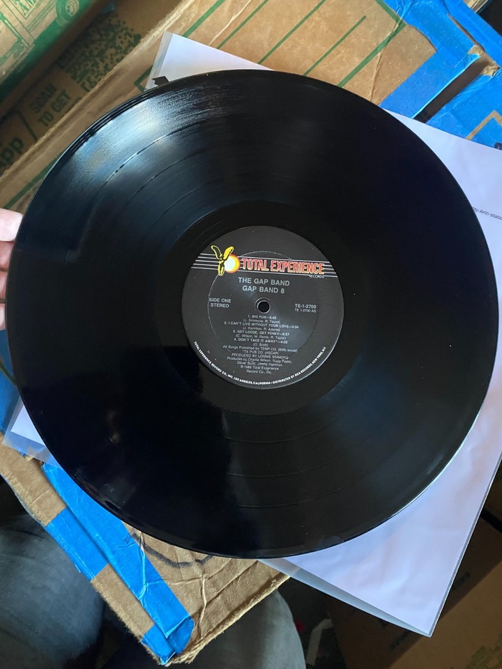 The Gap Band *Gap Band 8 *LP *record *NM/VG+ *1986 *Total Experience ...