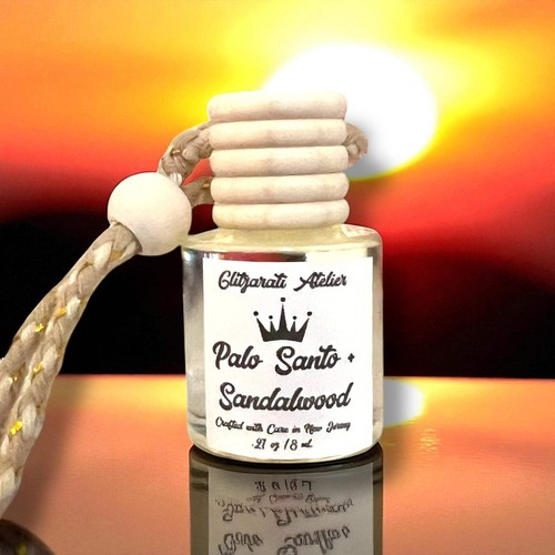 Palo Santo + Sandalwood Car Diffuser – Earthy Incense & Creamy Woods, 8ml | eBay