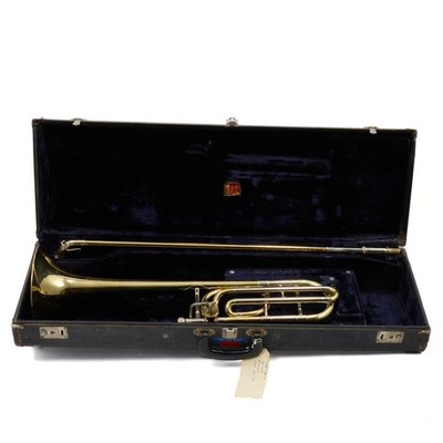 C.G. Conn Model 79H Professional .525 Bore Trombone SN 949425 ELKHART ...