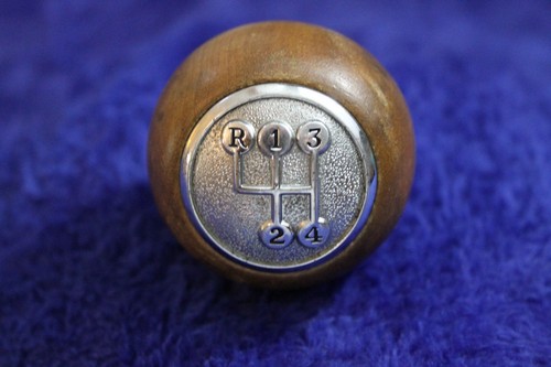 Wood 4 Speed Gear Shift Knob Handle Accessory Knob Manual Floor Hot Rod ...