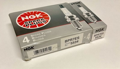 SET OF 5 NGK BPR7ES Spark Plugs | eBay