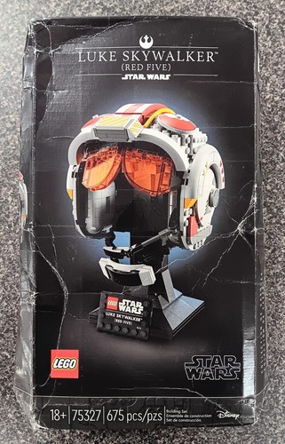 LEGO Star Wars: ** LUKE SKYWALKER ** ( RED FIVE ) HELMET 75327 ...