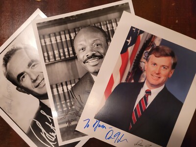 political autograph lot Robert Shapiro, Dan Quayle.... | eBay