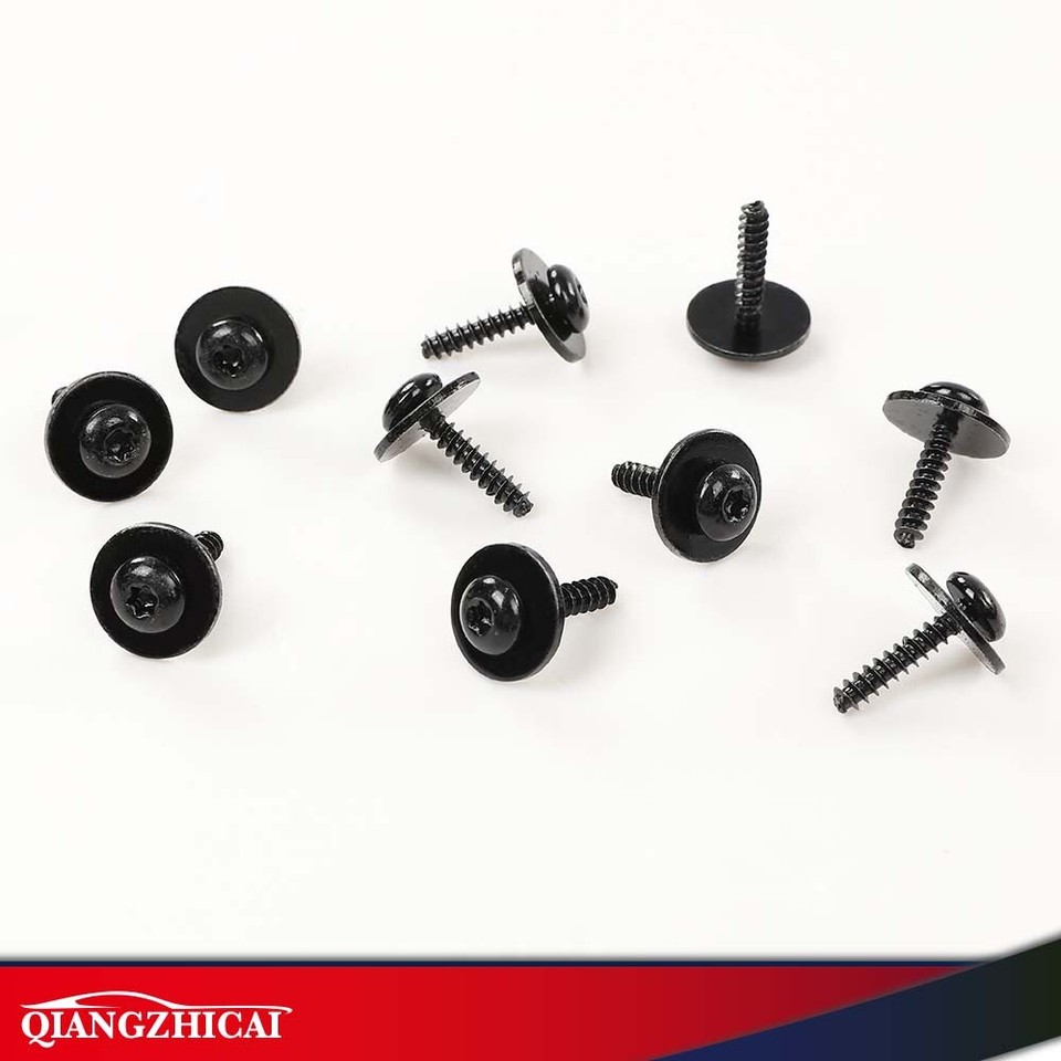 10Pcs Fender Liner Bolts Fit for 2008-2021 GM Torx Pan Head Screw ...