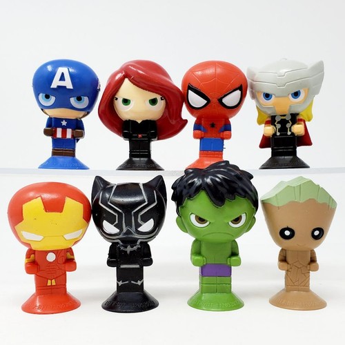 Marvel Chibi Snapz Complete Set of 8 New Loose (a18) | eBay