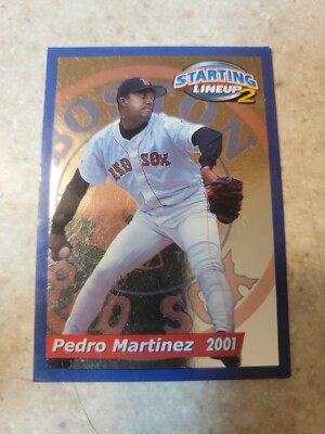 Pedro Martinez 2001 Starting Lineup 2 Card Boston Red Sox | eBay