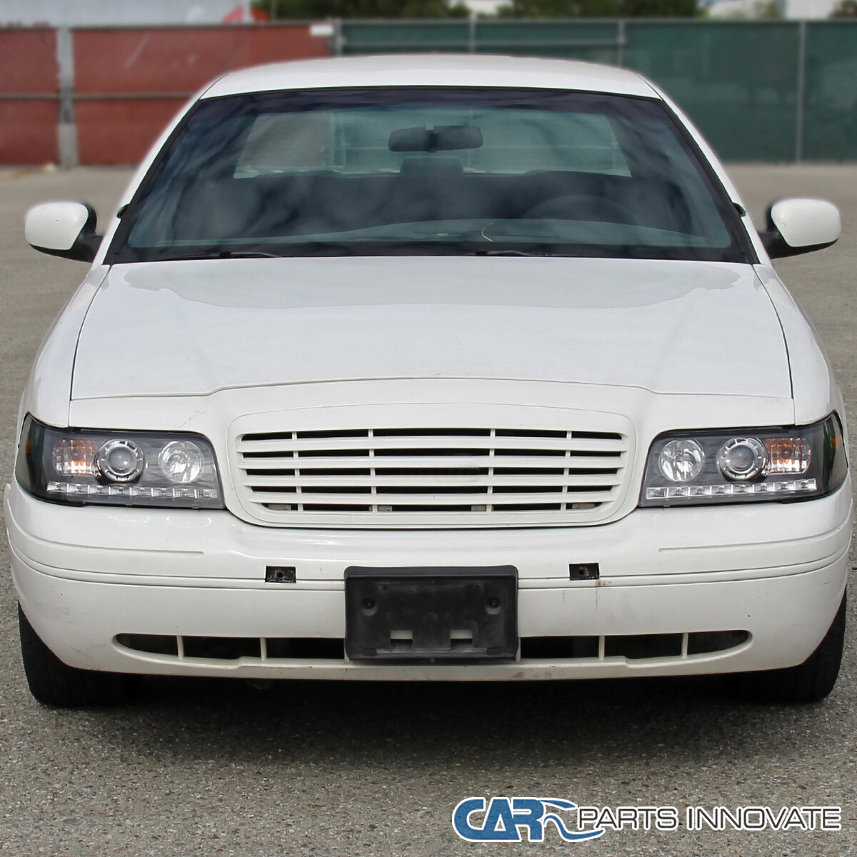 Black LED Strip Fits 1998-2011 Ford Crown Victoria Projector Headlights ...