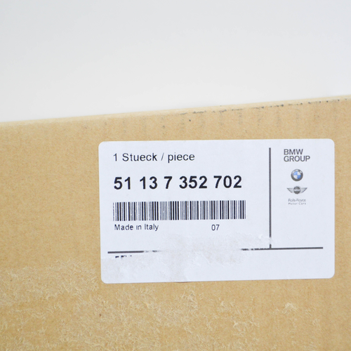 NEW BMW I3 I01 FRONT RIGHT RADIATOR GREY GRILLE 51137352702 7352702 ...