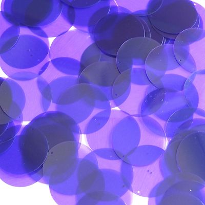 30mm Sequins Violet Purple Transparent See-Thru. Made in USA | eBay