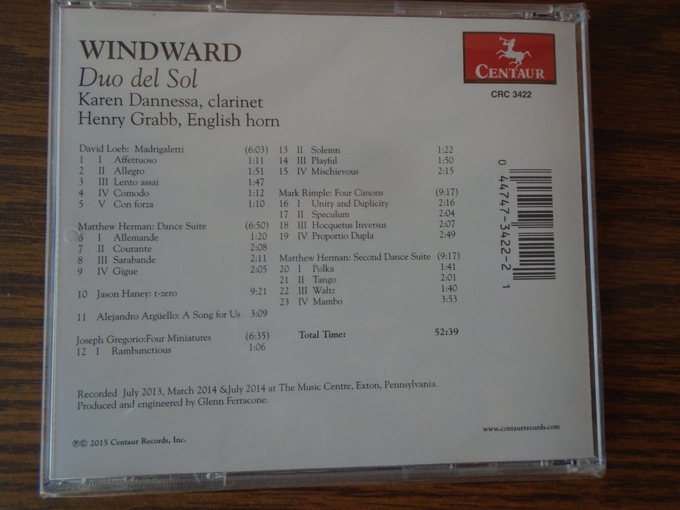 HENRY GRABB - Windward - Duo Del Sol - CD - NEW SEALED 44747342221| eBay