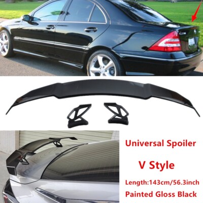 Fit For Mercedes C Class W203 01-07 Sedan Trunk Racing Spoiler Wing ...