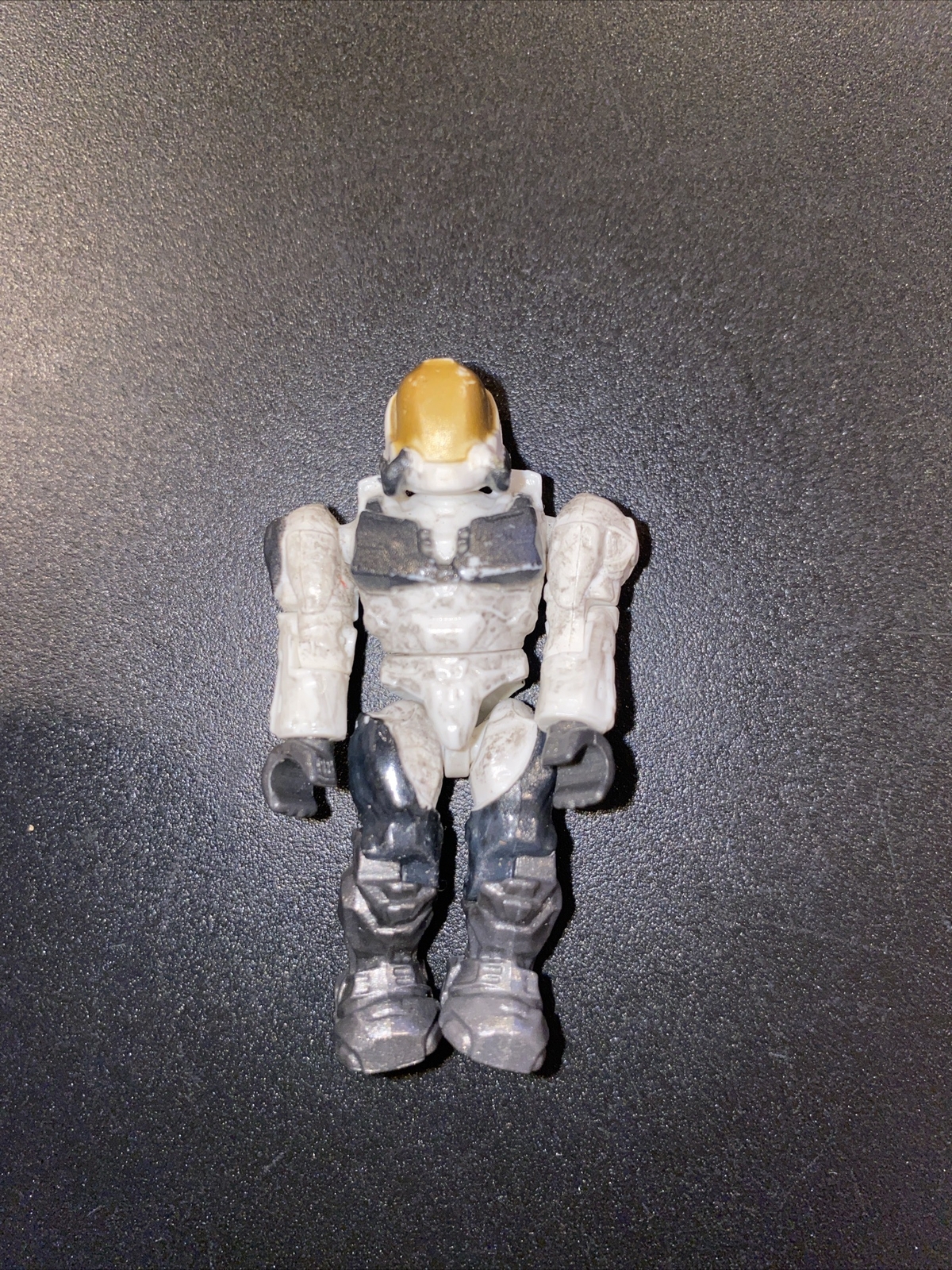 Mega Bloks HALO White Black Spartan Tribute Mark V Master Chief 2" Mini ...