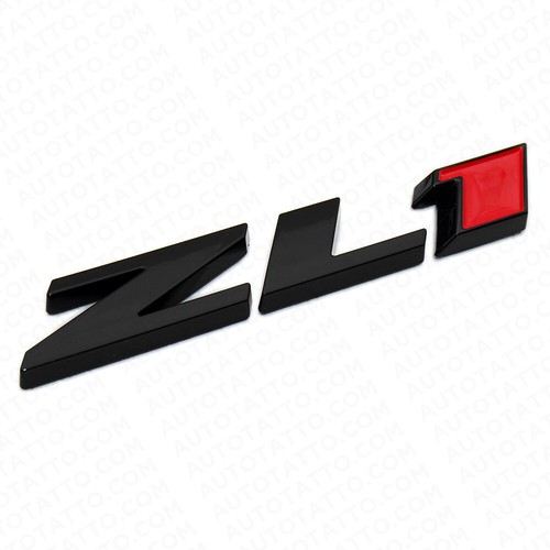 Camaro Hood or Rear Bumper ZL1 Nameplate Logo Sport Emblem Decorate ...