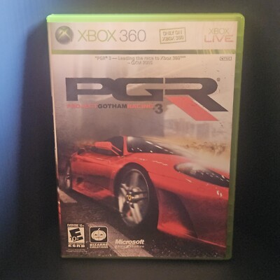 Project Gotham Racing 3 (Microsoft Xbox 360, 2005) 882224053488| eBay
