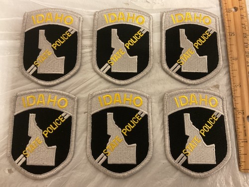Idaho State Police Hat Size collectable Patch 6 total all new | eBay
