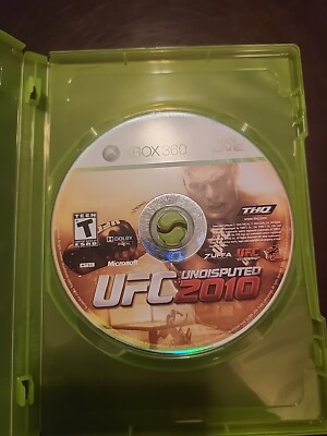 UFC Undisputed 2010 (Xbox 360, 2009) Disc Only 752919551752| eBay