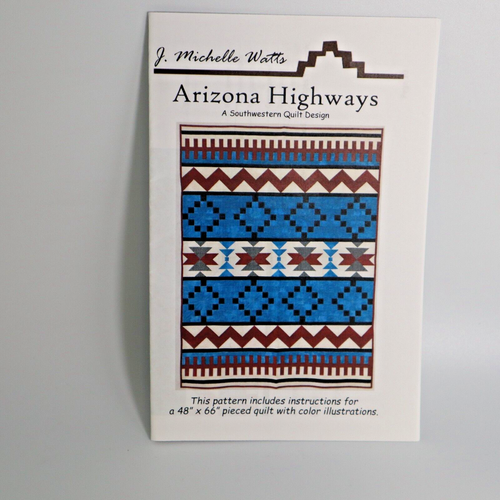 Arizona Highways Southwestern Quilt Design Pattern Michelle Watts | eBay