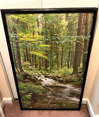 Large framed poster print. new 25"x37" | eBay