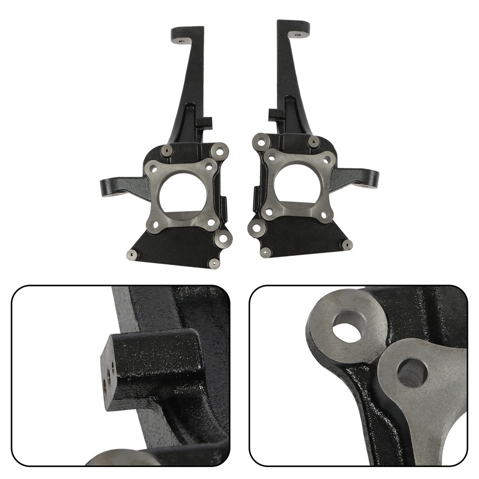NEW Front Right & Left Lift Spindle Knuckle Set Kit 4' For Ford F150 ...