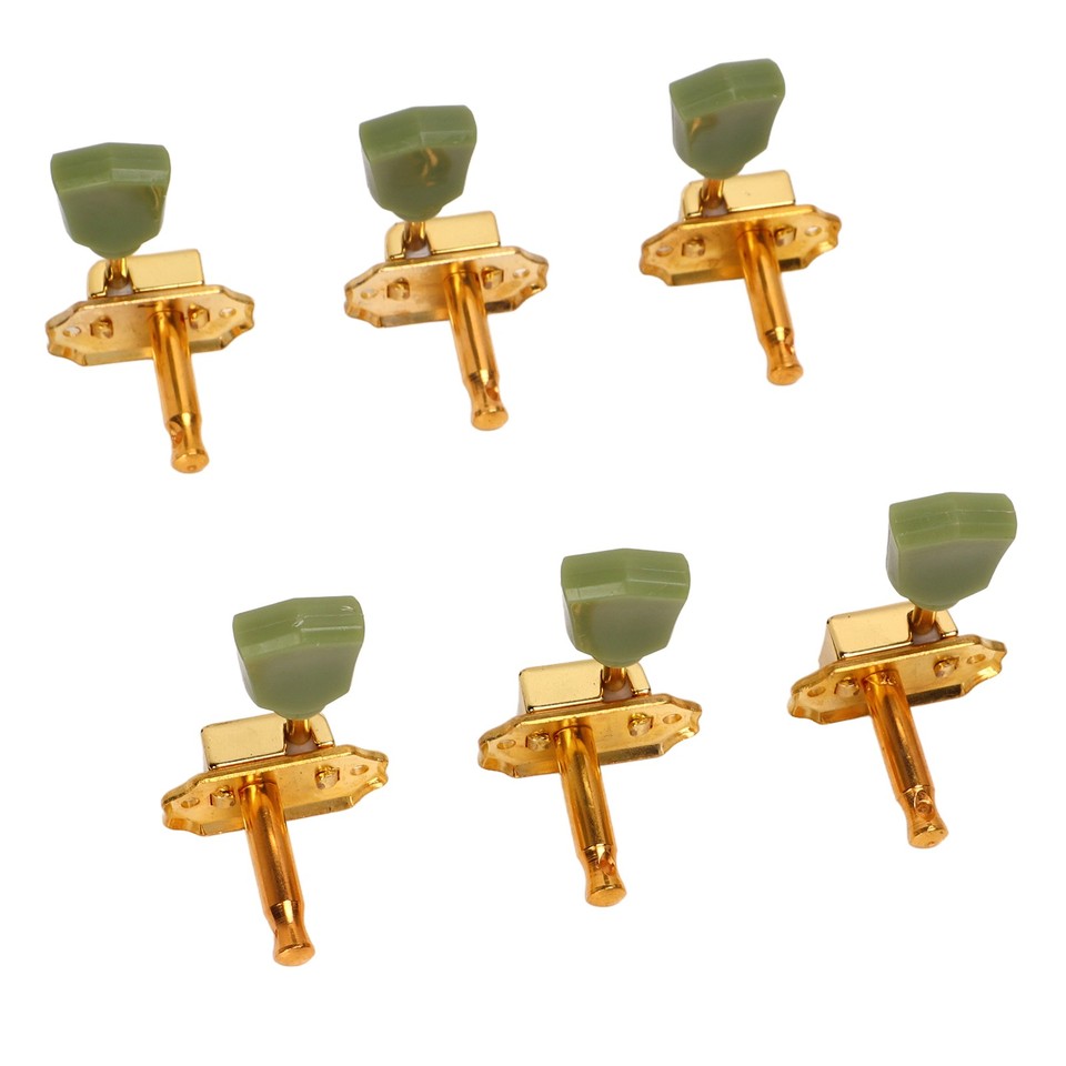 6Pcs String Tuning Key Metal Plastic Semi Sealed Tuning Keys For ...
