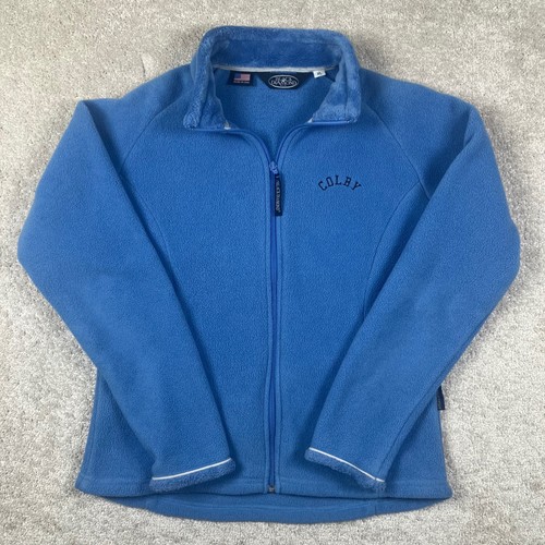 VTG Black Diamond Colby College Fleece Jacket Women's XL USA Made ...