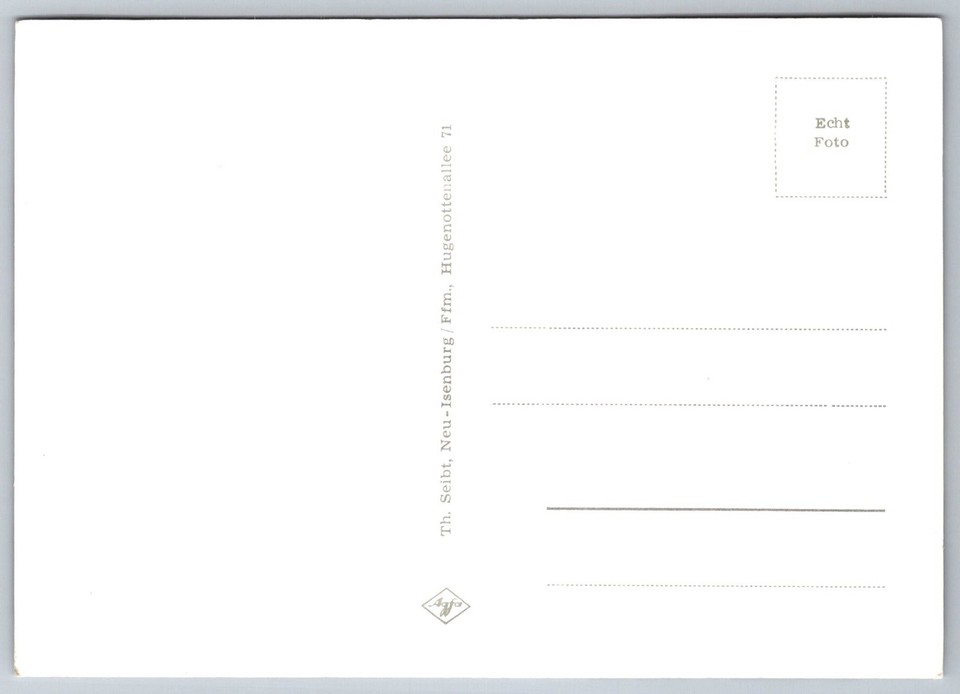 Reichenberg Multiview Rathaus Turnhalle 1961 Black & White Postcard | eBay