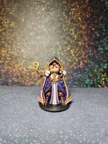 Hand Painted Dungeons and Dragons Tall Female Human Mage Miniature | eBay