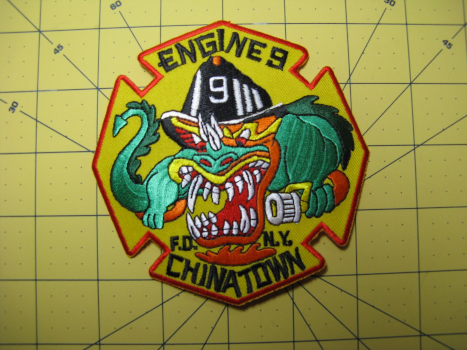 FDNY FIRE DEPARTMENT NEW YORK ENGINE COMPANY 9 PATCH MANHATTAN ...