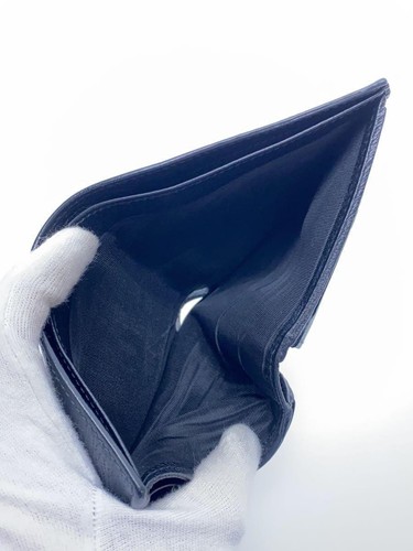 GUCCI Sherry Line Bifold wallet Leather Black #212 | eBay