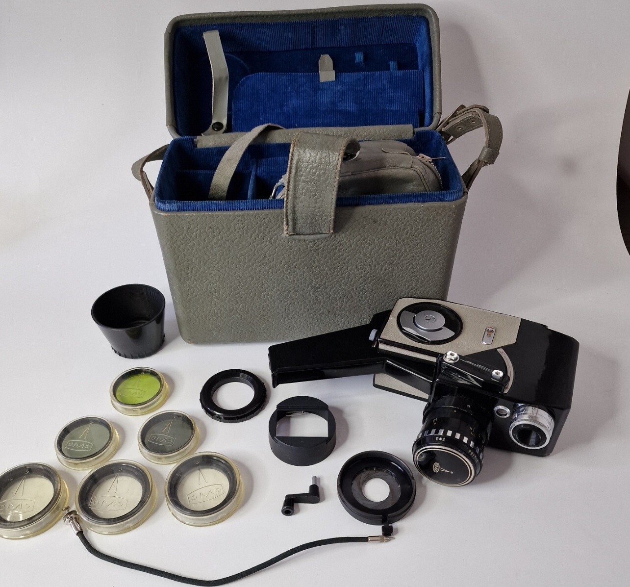 Soviet Vintage Movie Camera Lada Made in USSR 60s Dual 8mm Film 2X8mm ...