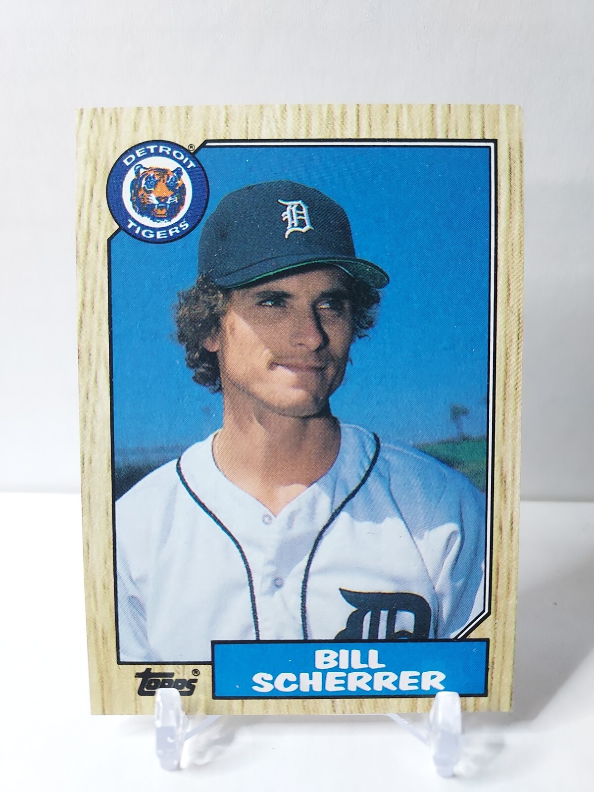 1987 Topps Baseball #98 Bill Scherrer Detroit Tigers | eBay