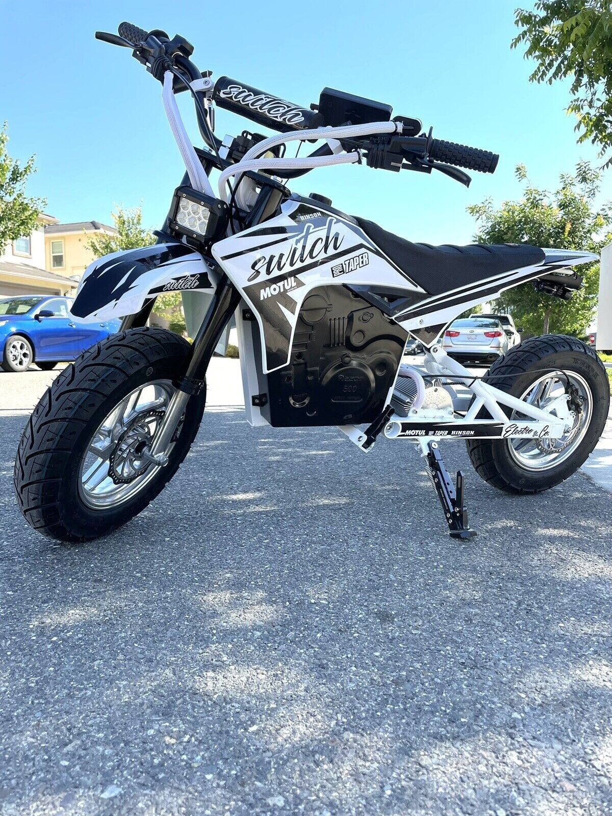 Razor SX500 graphics kit decals THICK AND HIGH GLOSS | eBay