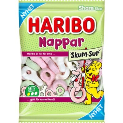 Haribo Pacifiers Foam Sour 120g Classic Swedish Candy | eBay