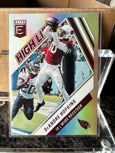 2022 Panini Donruss Elite High Life #HL-3 DeAndre Hopkins Arizona ...