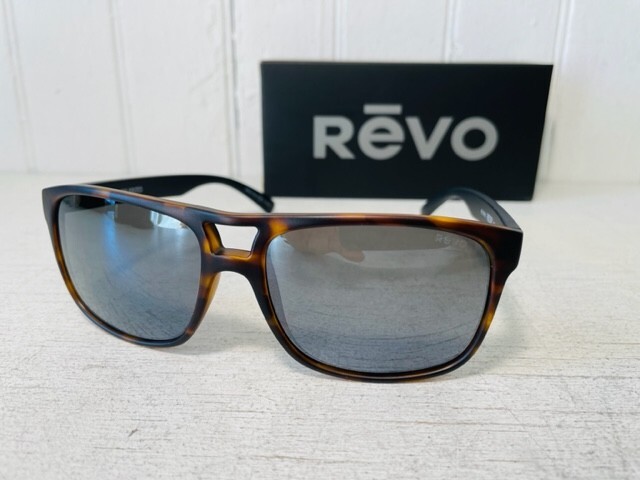 REVO RE1019 02 GY HOLSBY Matte Dark Tortoise w POLARIZED Grey Lenses ...