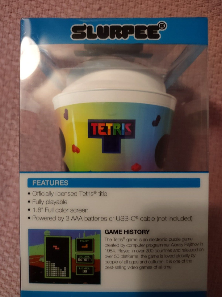 Slurpee® + TETRIS® Handheld Game Device 7-Eleven Brand New | eBay