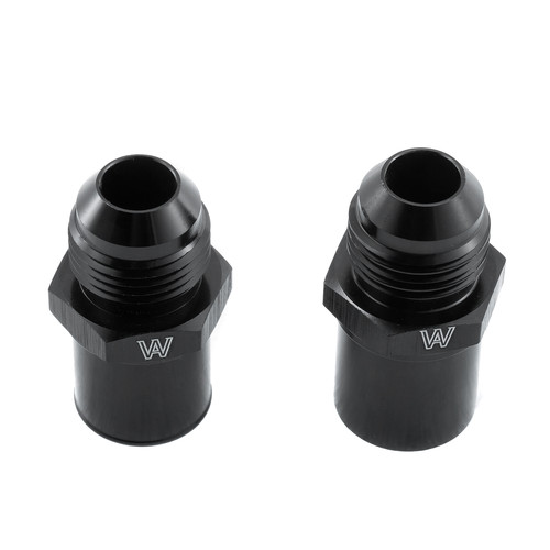 8AN Rocker Cover Breather Adapter Fitting AN8 Push In For Ford Barra BF ...