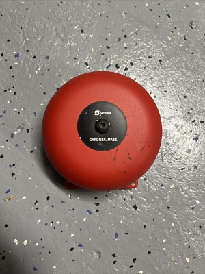 Simplex 2901-9332 Vibrating Bell Fire Alarm Red 21-30V | eBay