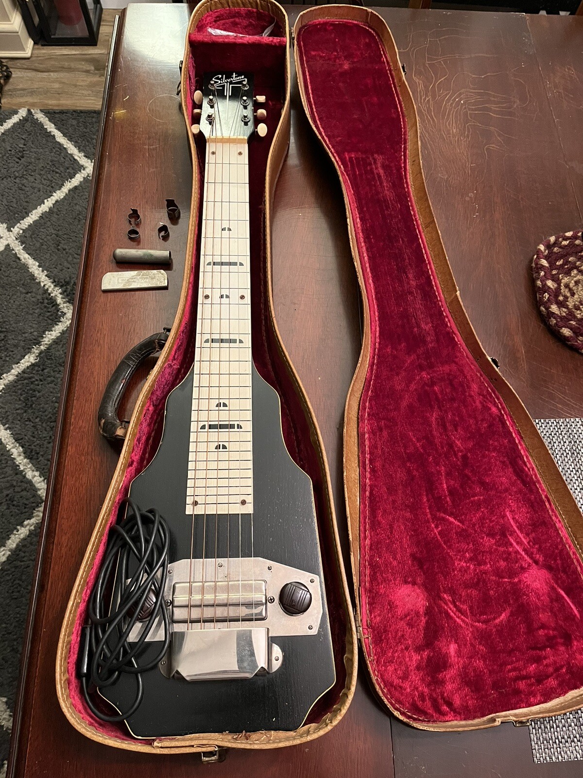 Silvertone Electric Lap Steel Model 1315 Vintage | eBay