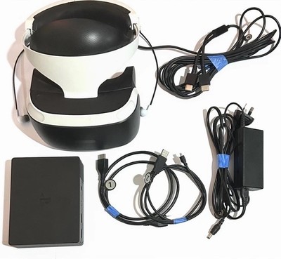 Sony PlayStation 4 PS4 PS VR Headset Bundle V2 CUH-ZVR2 - Complete ...