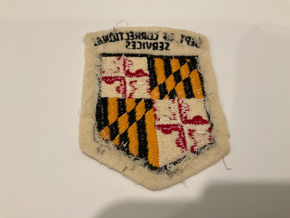 Vintage Felt Maryland Department of Correctional Services State MD ...