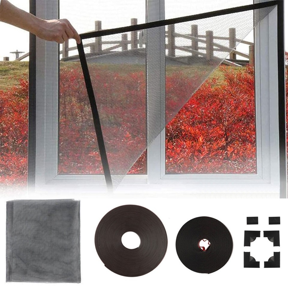 Magnetic Window Insect Screen Mesh Net Fly Mosquito Bug Netting Moth ...