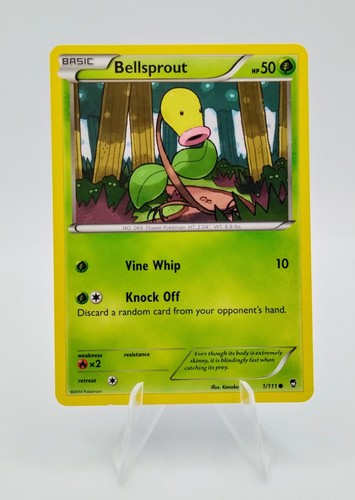 Bellsprout 1/111 XY Furious Fists 2014 Pokemon Card | eBay