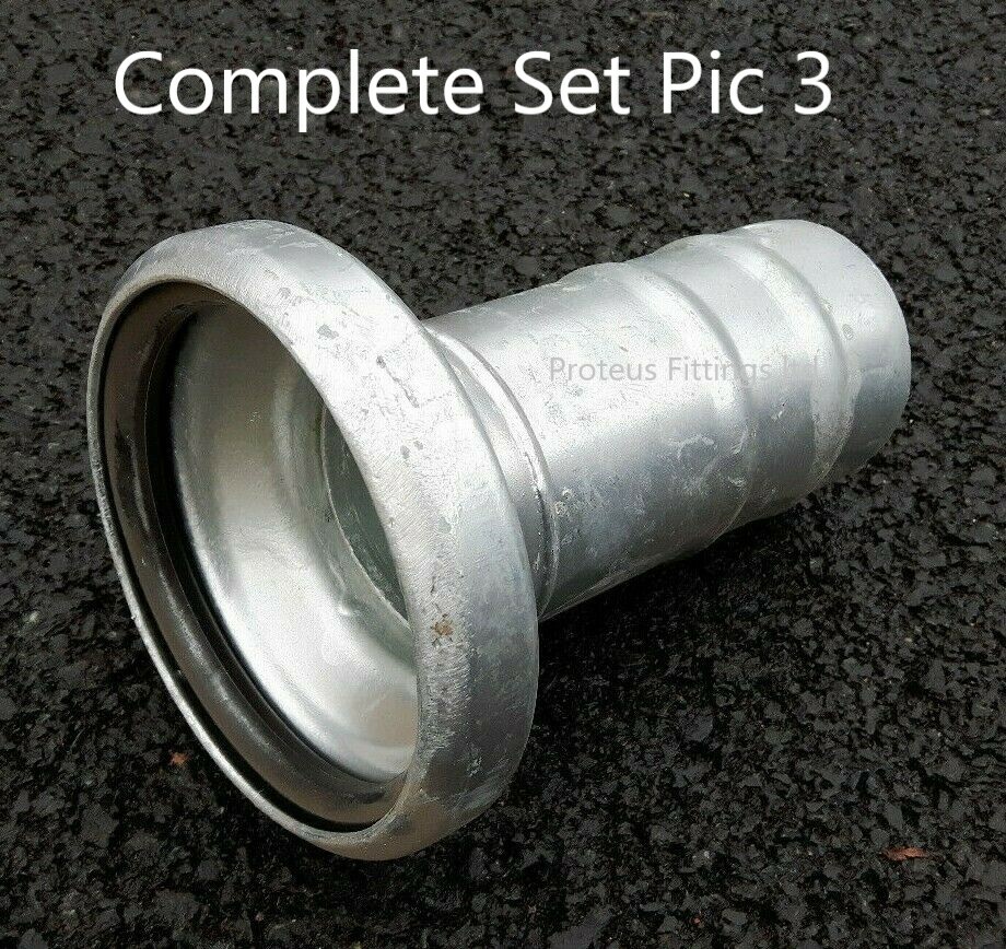 Bauer Type Fittings BSP Couplings Lever Lock Pumping Irrigation Hose 2 ...