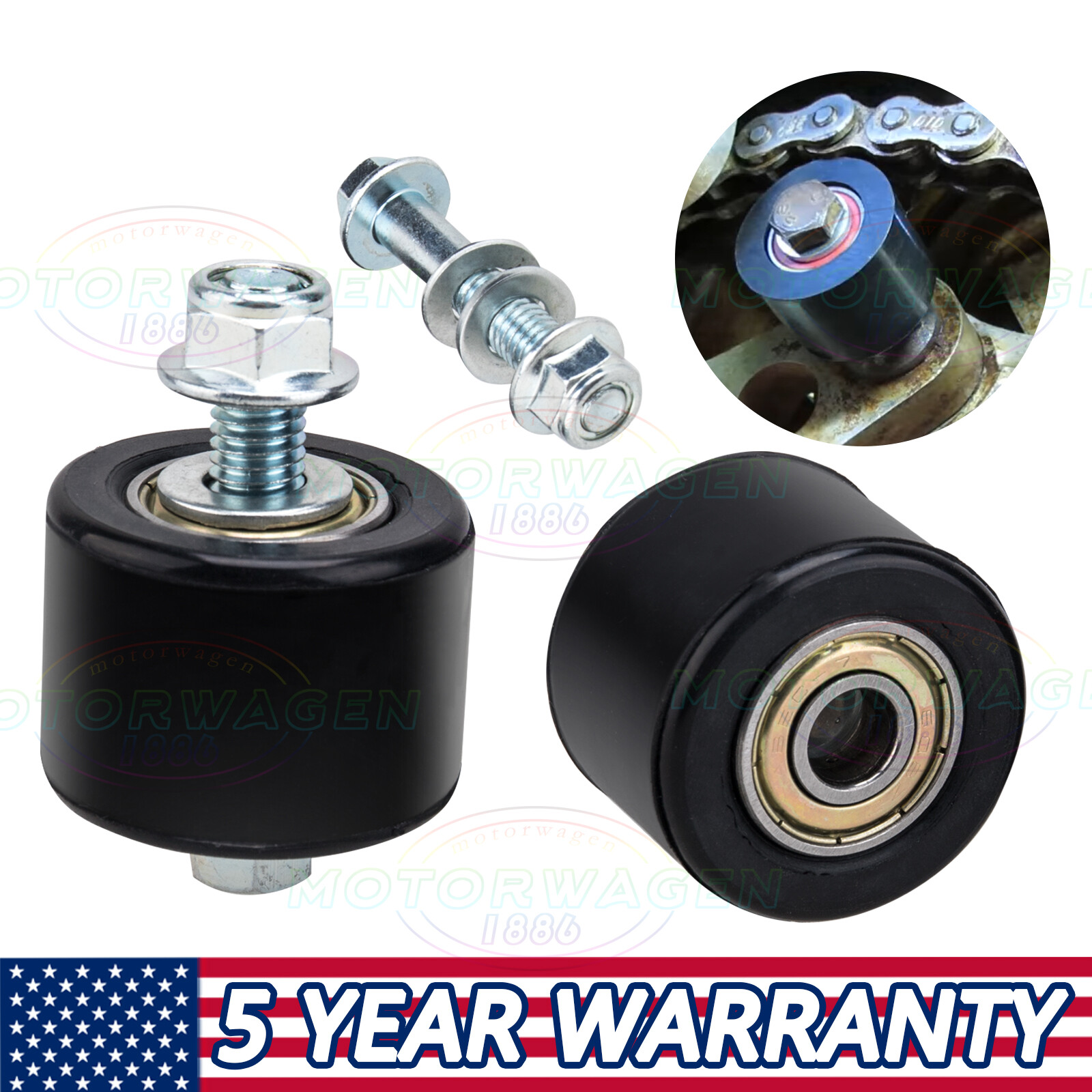 High Performance Chain Roller Set For Yamaha YFZ 350 Banshee --US ...