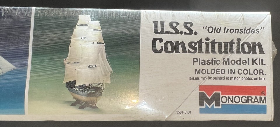 monogram model kits USS Constitition | eBay