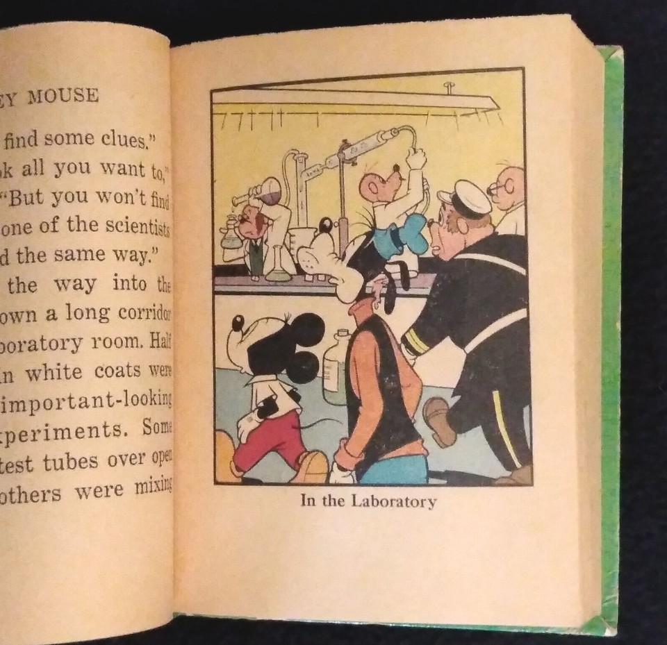 Big Little Books lot - Flintstones, Goofy, Mickey Mouse, Frankenstein ...