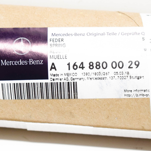 NEW MB M-CLASS W164 FRONT BONNET HOOD LEFT GAS STRUT A1648800029 ...