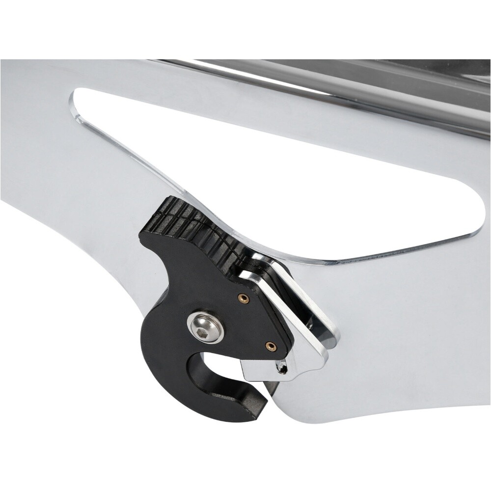 Sissy Bar Luggage Rack Docking Latch Clip Kit For Harley-Davidson Black ...